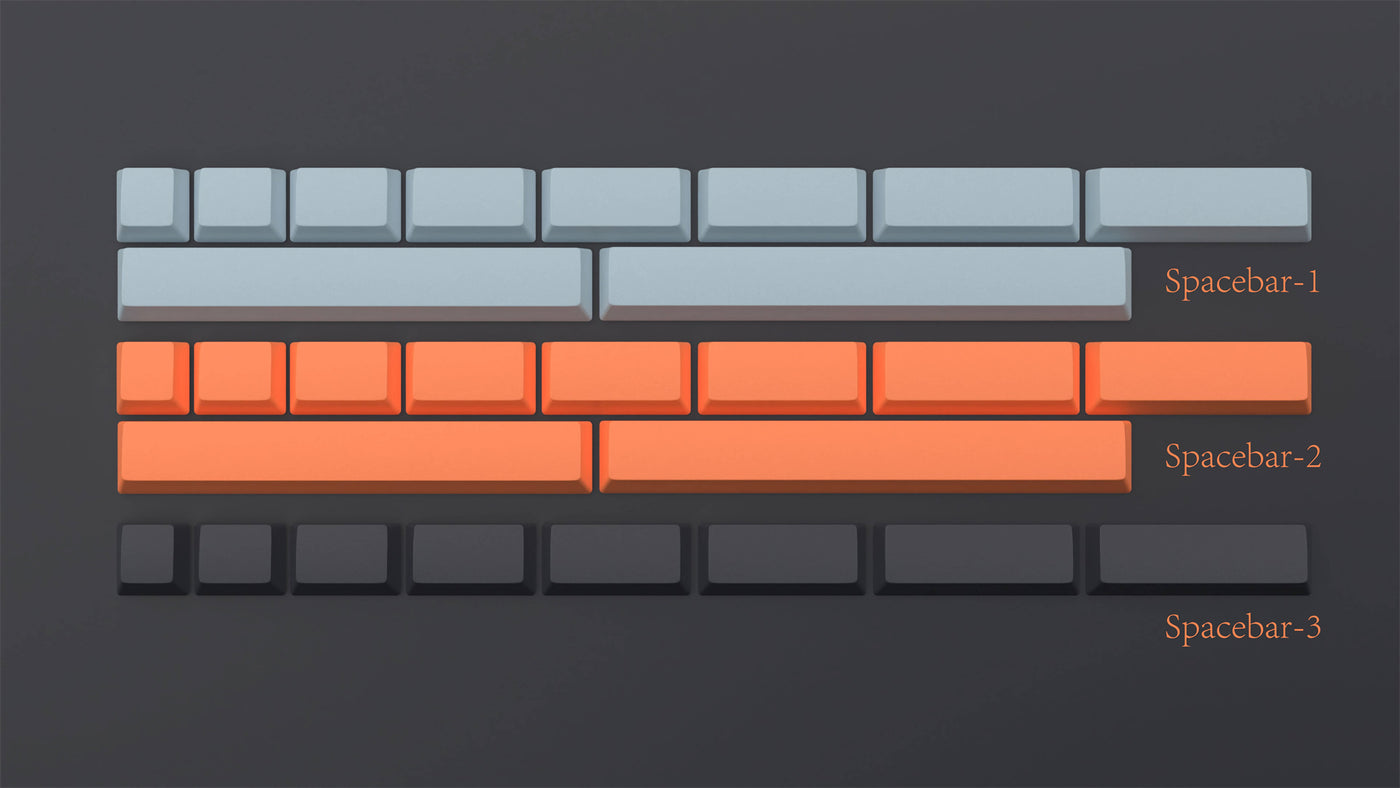 EPBT Flaming ice Keycaps Set
