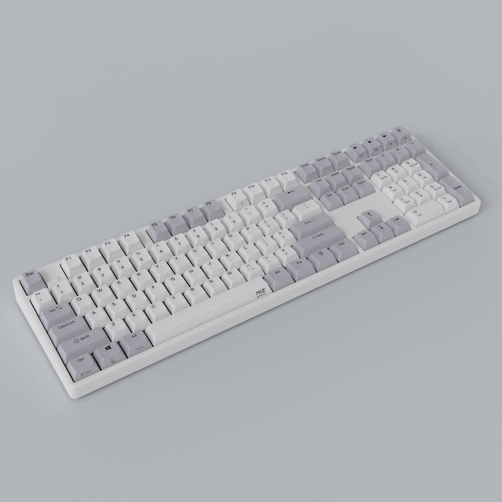 NIZ Keyboard X108 White/Black Capacitive Keyboard