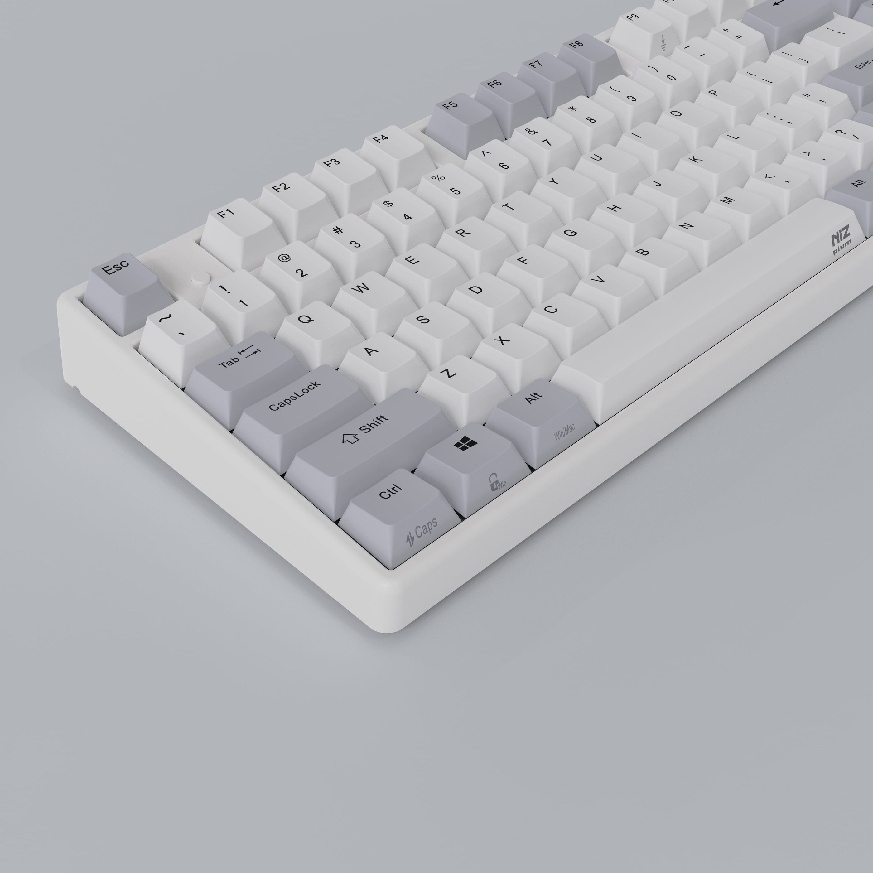 NIZ Keyboard X108 White/Black Capacitive Keyboard