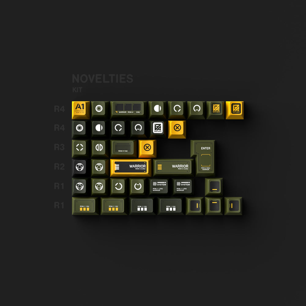 EPBT Warrior MK Ⅲ Keycaps Set ALOHAKB